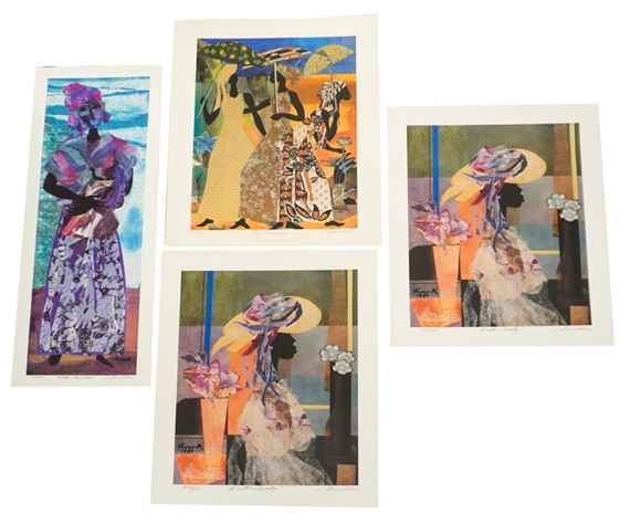 James Denmark | Various Scenes, Four Offset Photoprints | MutualArt