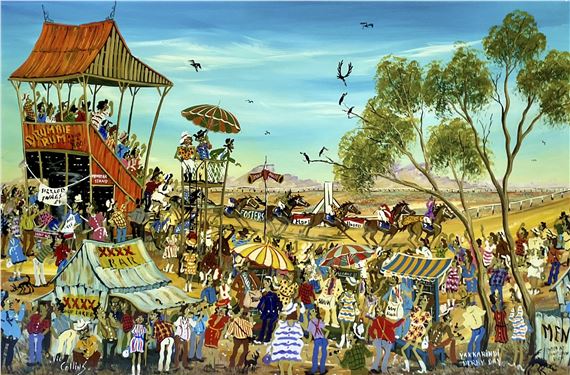 Vic Collins | Yakkabindi Darby Day | MutualArt