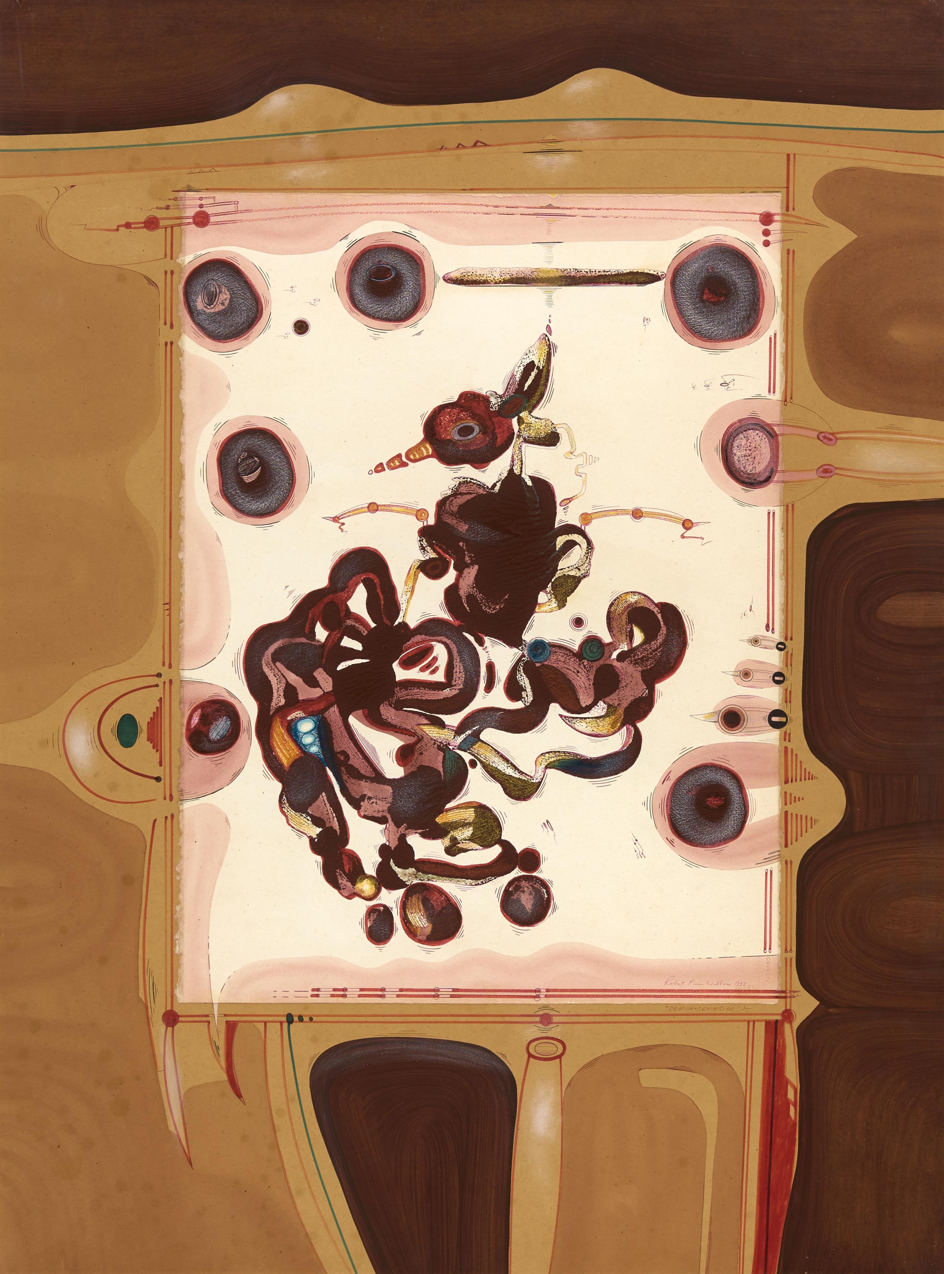 Robert Francis William | Demon Beachside 1991 (1991) | MutualArt