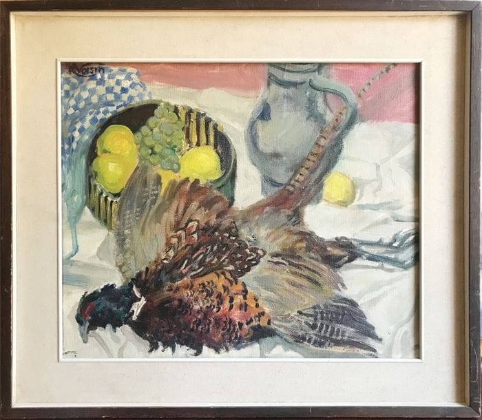 Raymonde Voisin | Still life with pheasant | MutualArt