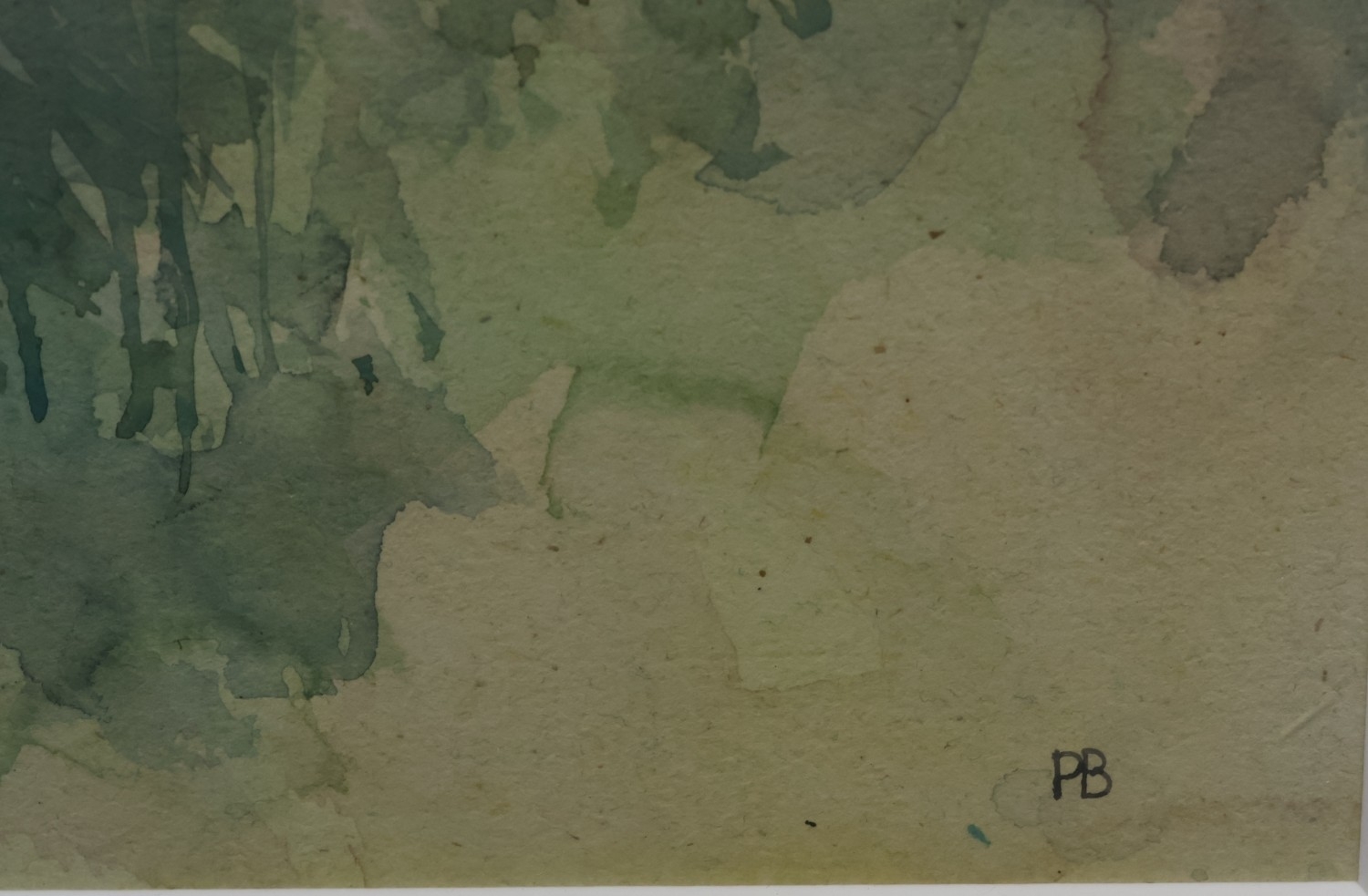 Paul Banning | depicting French landscape with buildings on hillside ...