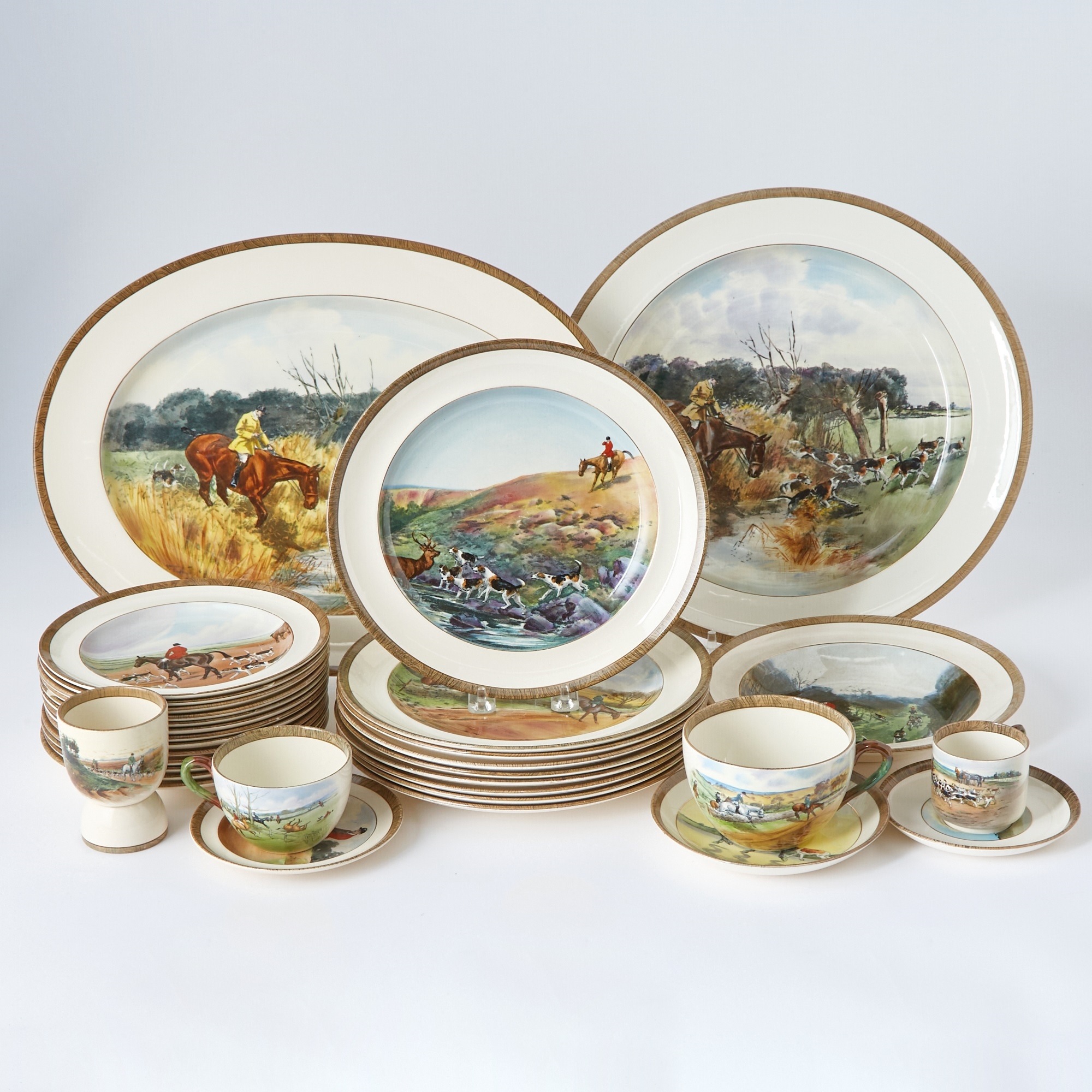 Lionel Edwards | Hunt Dinner Service | MutualArt