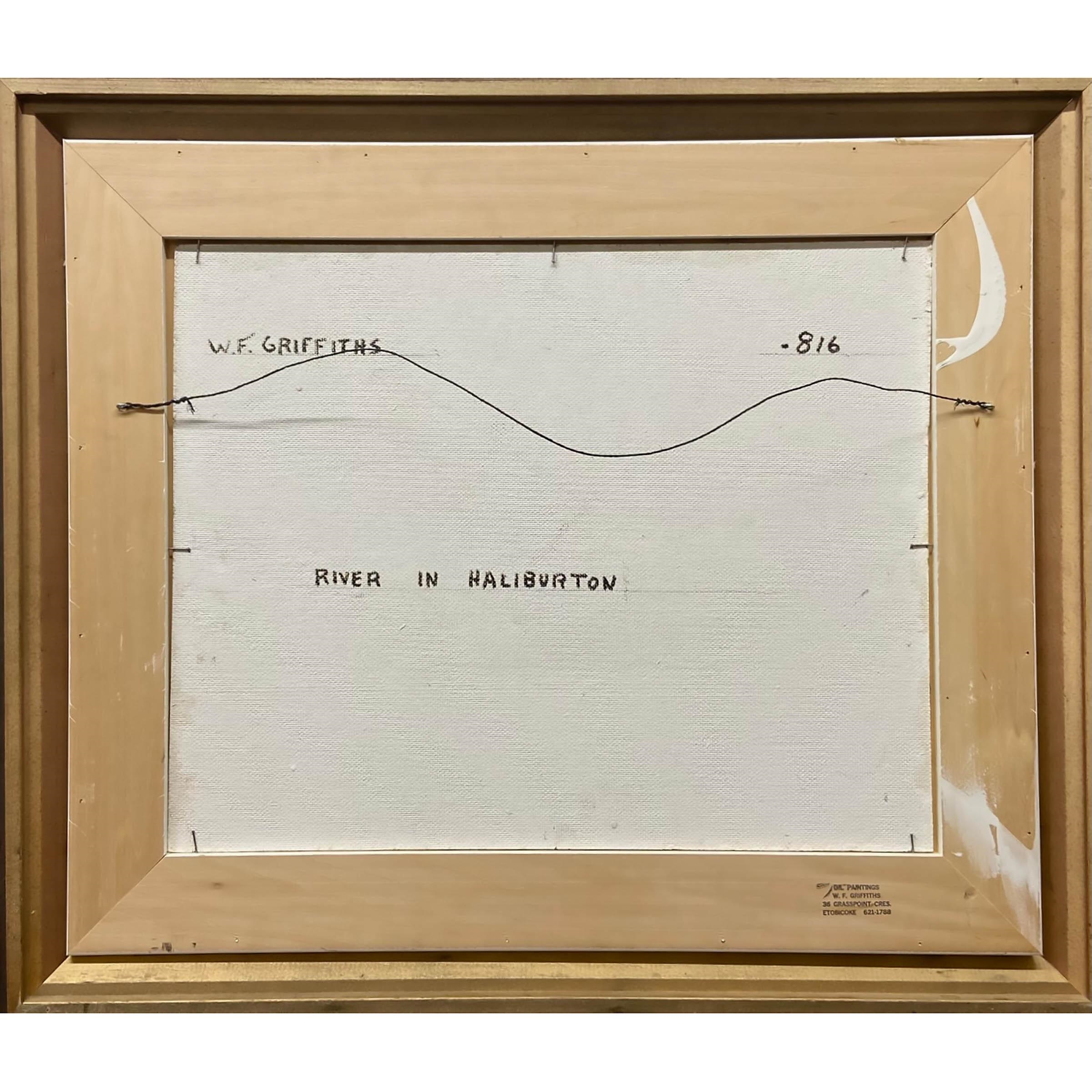 Wilfred Frank Griffiths | RIVER IN HALIBURTON | MutualArt