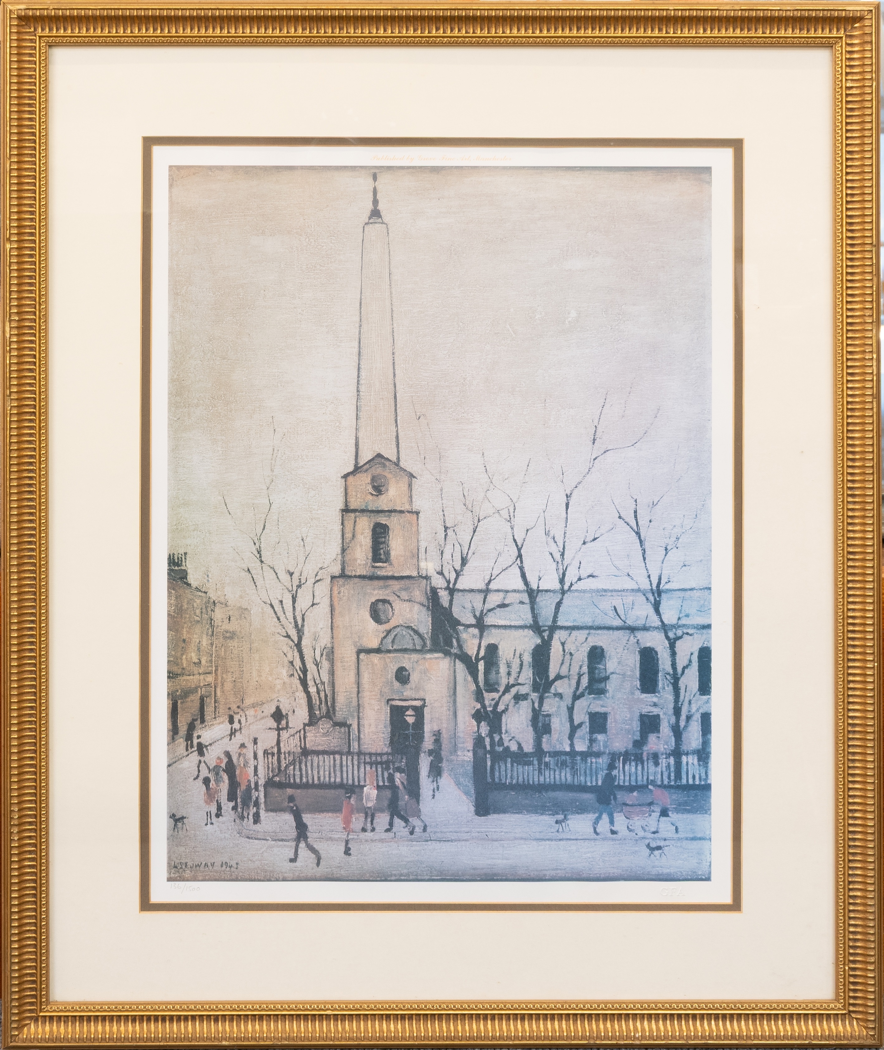 Laurence Stephen Lowry | St Luke's Church | MutualArt