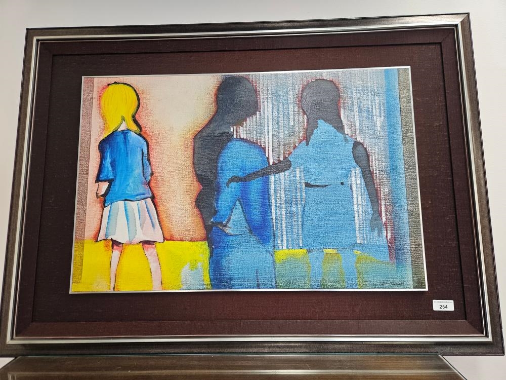Charles Blackman | Four Figures | MutualArt
