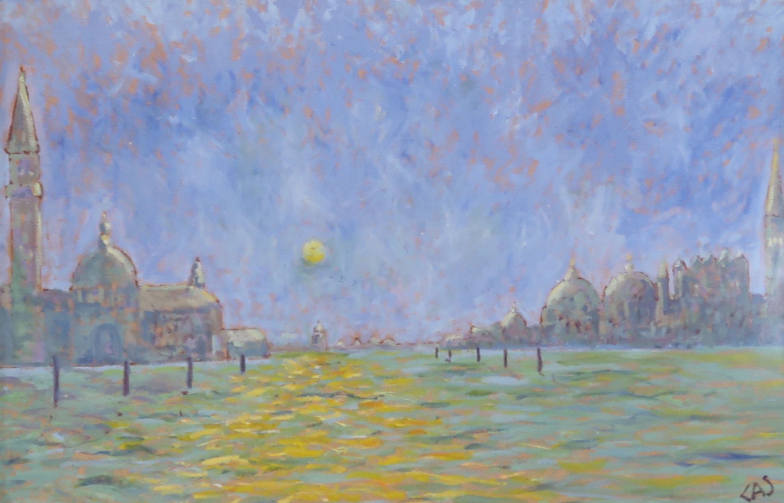 Clive Sutton | SUNSET VENICE | MutualArt