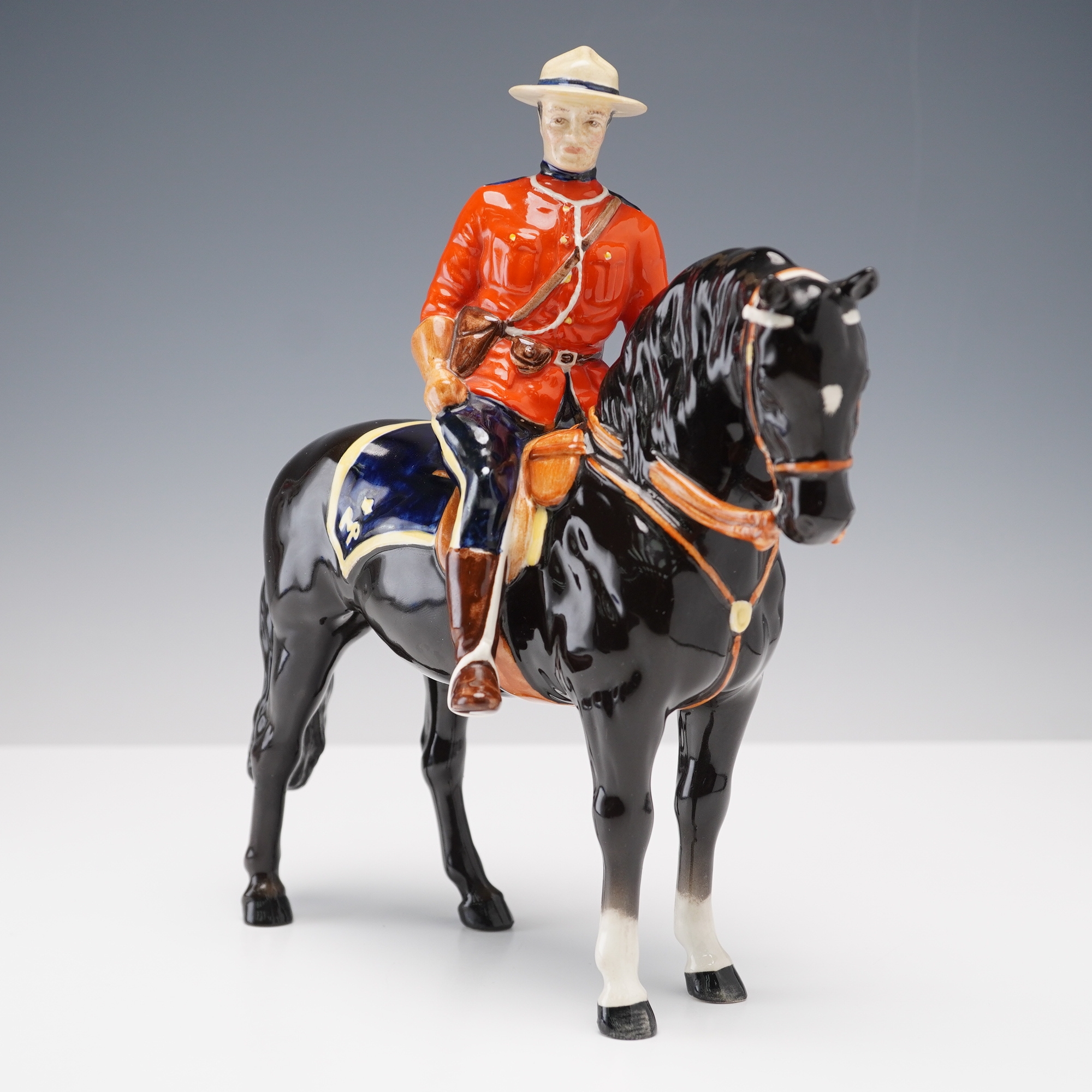 Arthur Gredington | Beswick Porcelain Figurine, Canadian Mountie ...