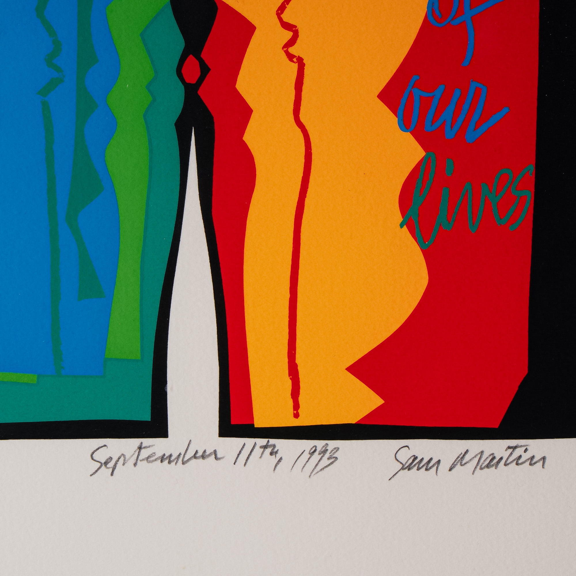 Sam Maitin | Serigraph on Paper, Signed & Numbered w/ Artist (1993 ...