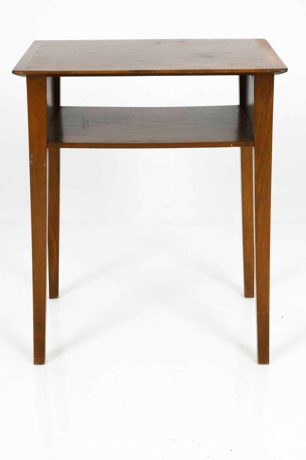 Fritz Hansen | FRITZ HANSEN DANISH BEECH SIDE TABLE C. 1960S (Circa 1960s) | MutualArt