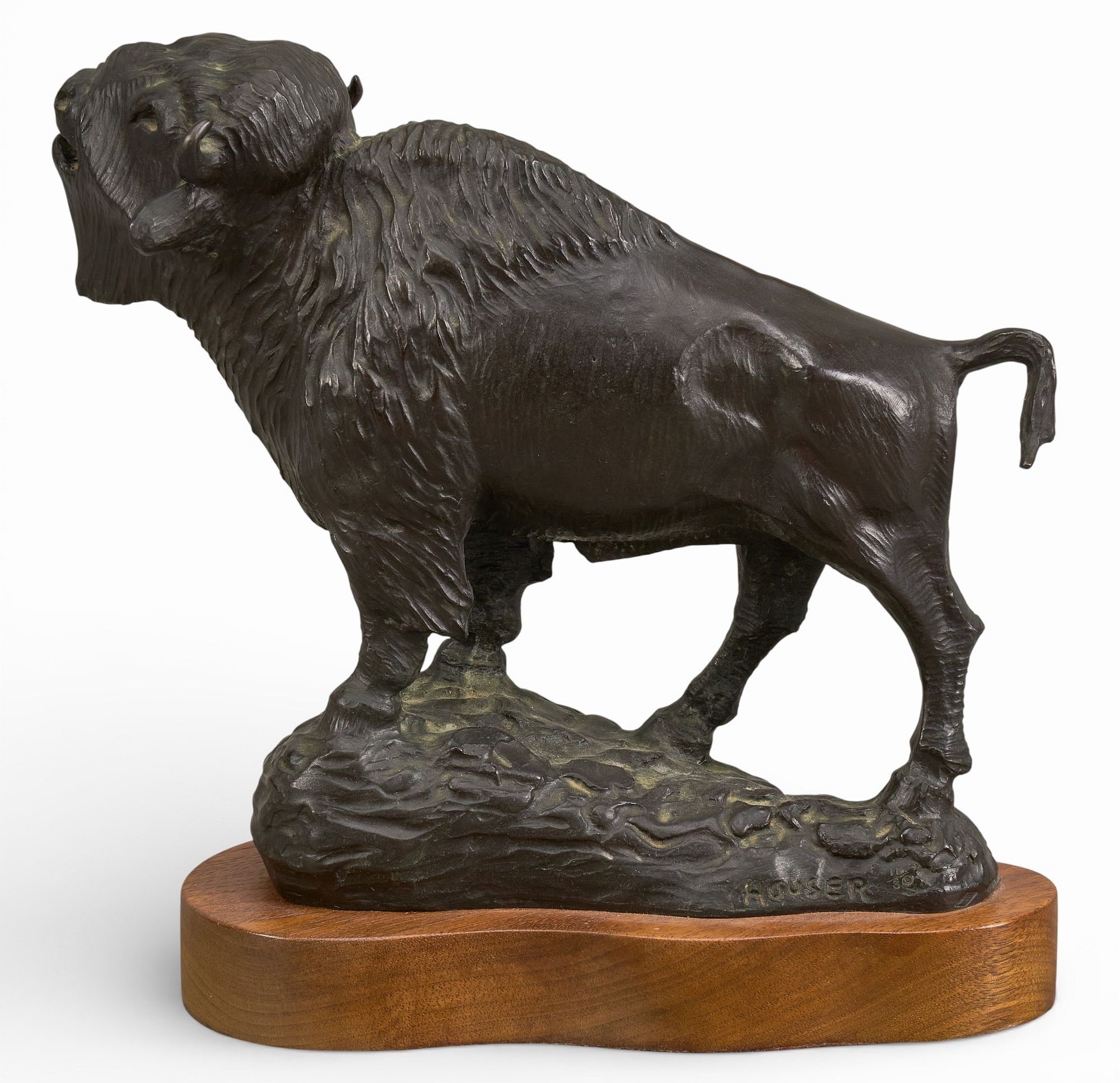Allan Houser | Mighty Buffalo (1975) | MutualArt