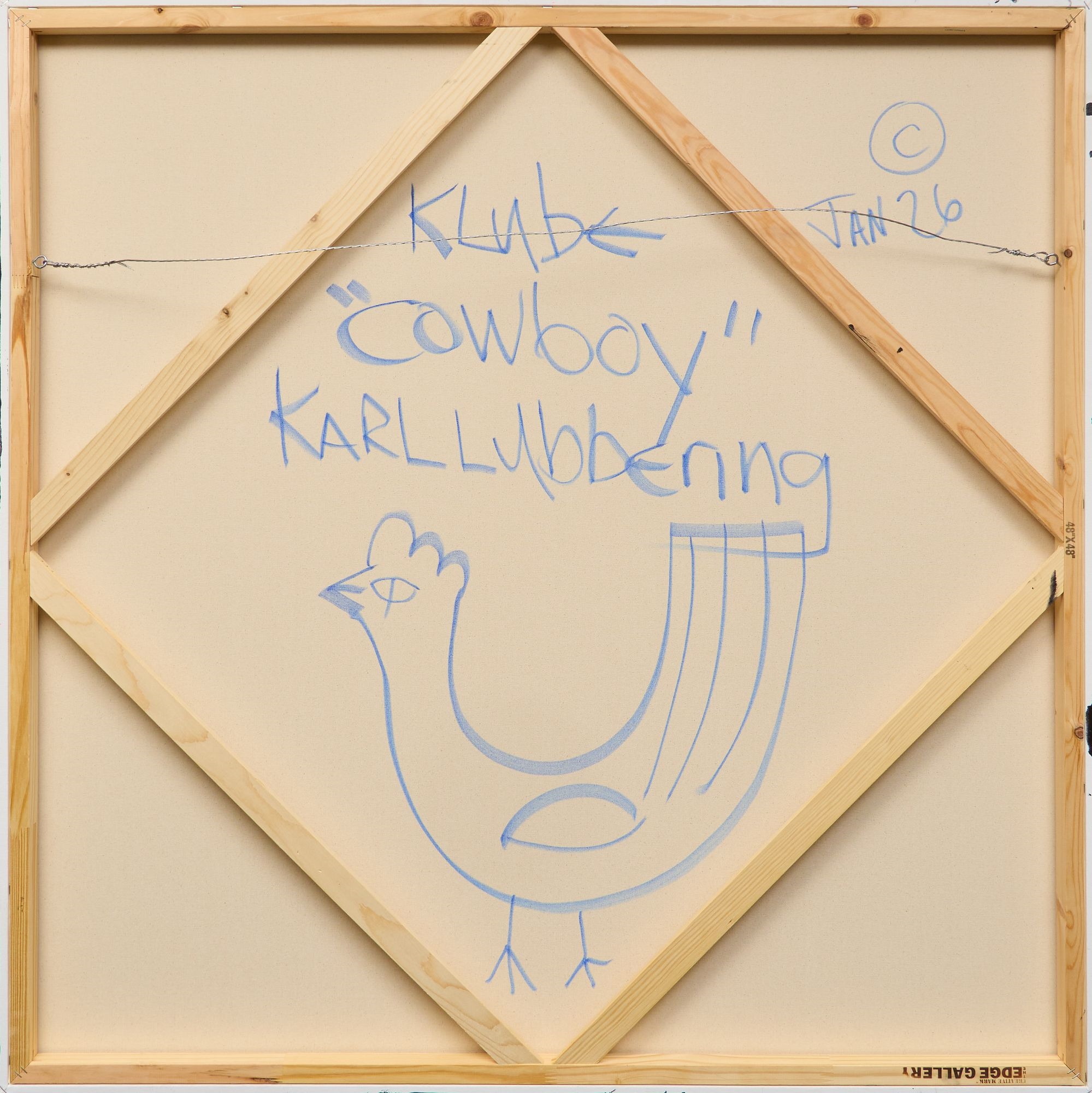 Karl James Lubbering | Cowboy (2026) | MutualArt