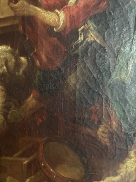 Zacharie Noterman | Monkey and dogs | MutualArt