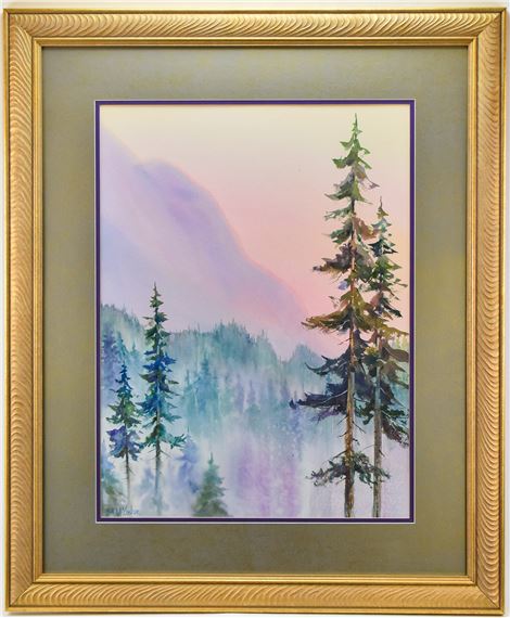 Bill Mccusker | MOUNTAIN SUNSET | MutualArt