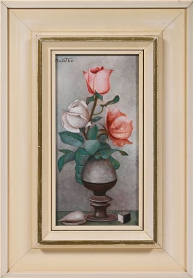 Ladislav Placatka | Růže ve váze | MutualArt