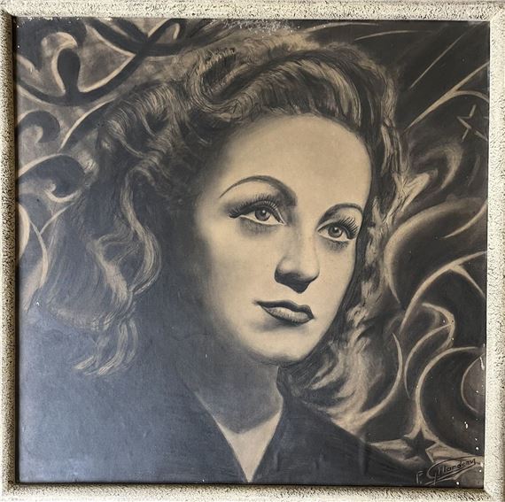 Pierre Gilardeau | Portrait of an actress (Circa 1940) | MutualArt