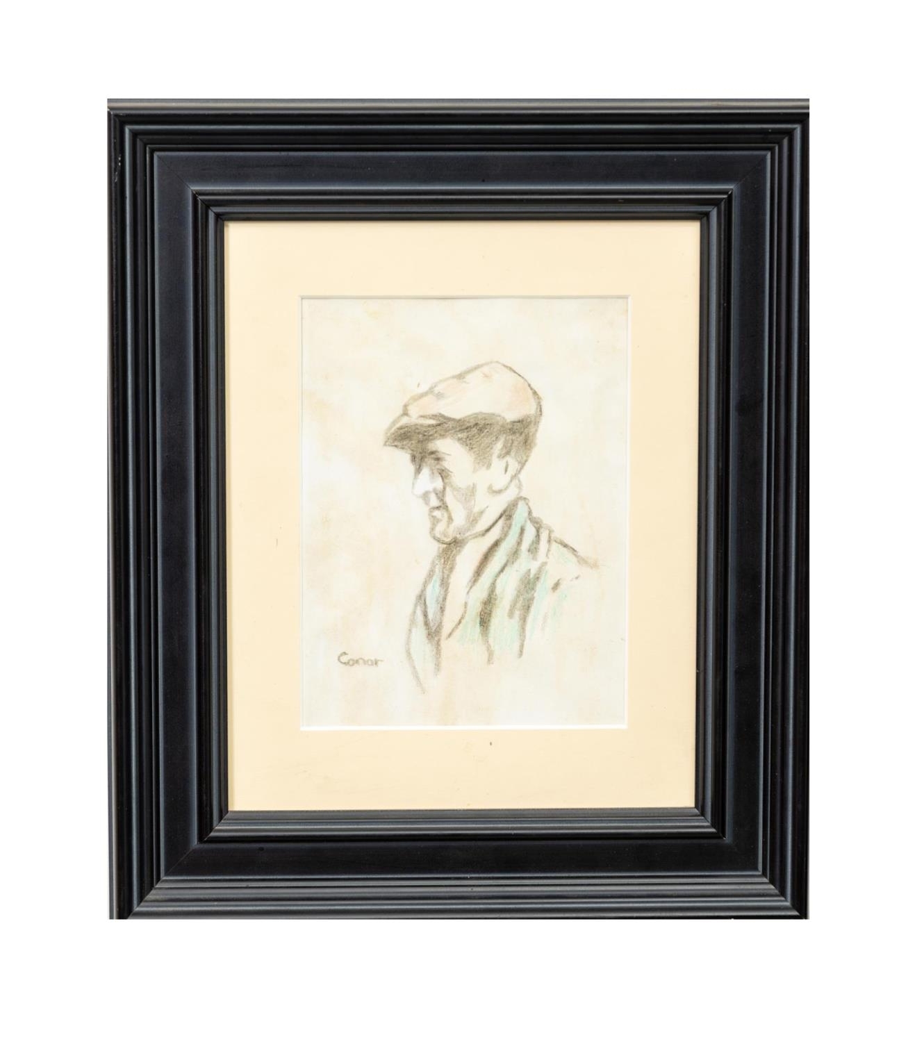 William Conor | Man In Flat Cap | MutualArt