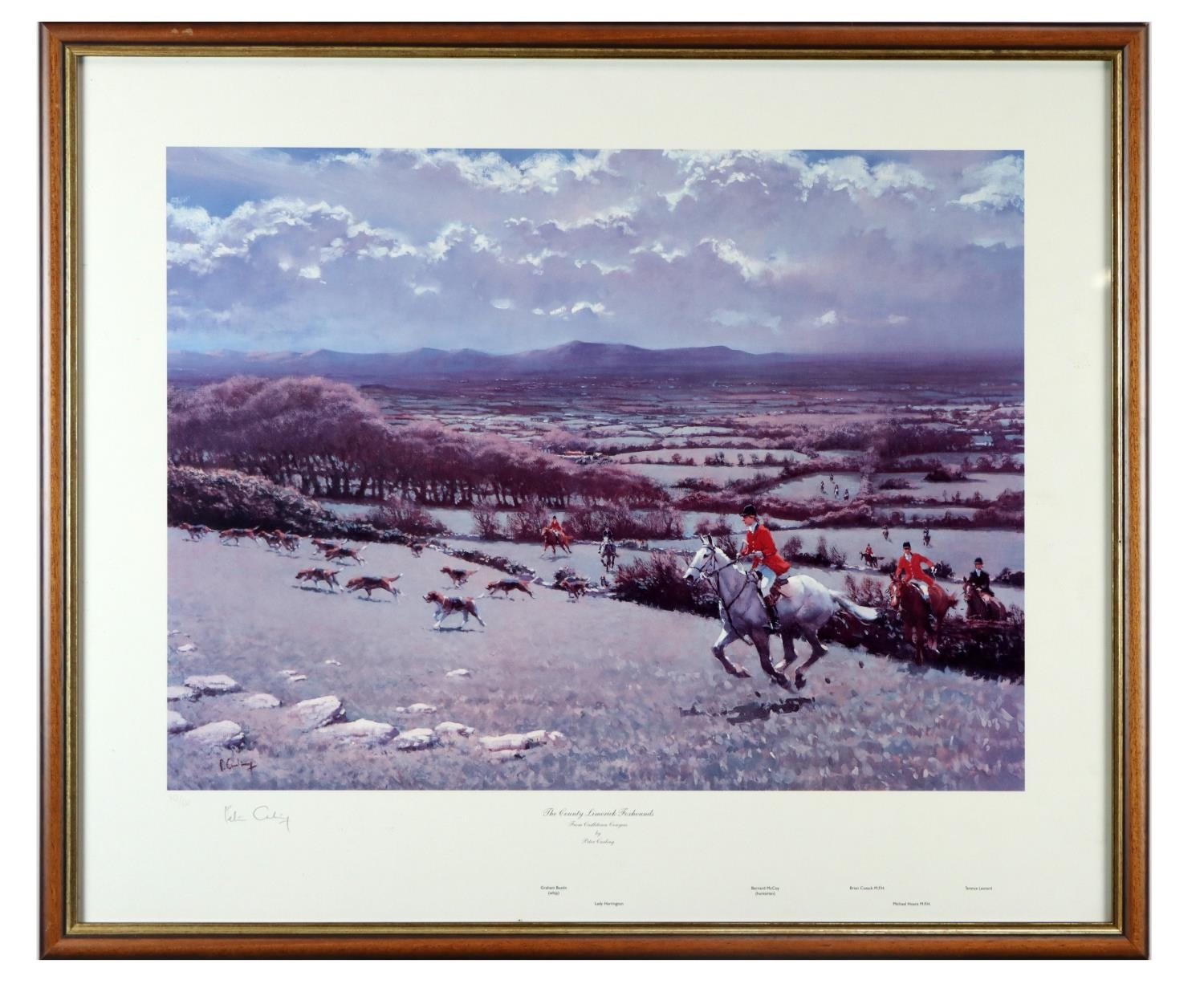 Peter Curling | The County Limerick Foxhounds from Castletown Conyers ...