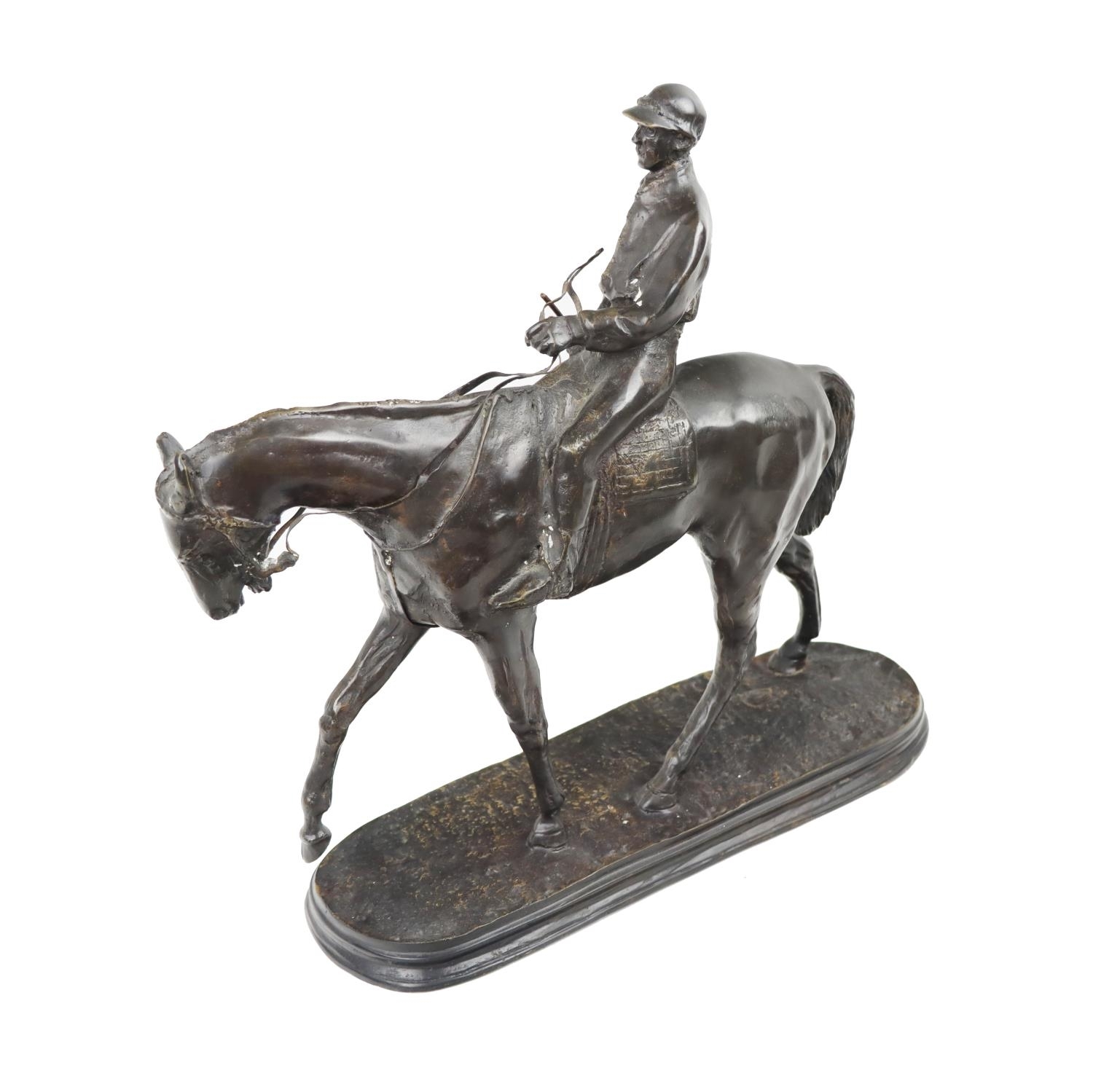 Pierre-Jules Mene | Horse and Jockey | MutualArt
