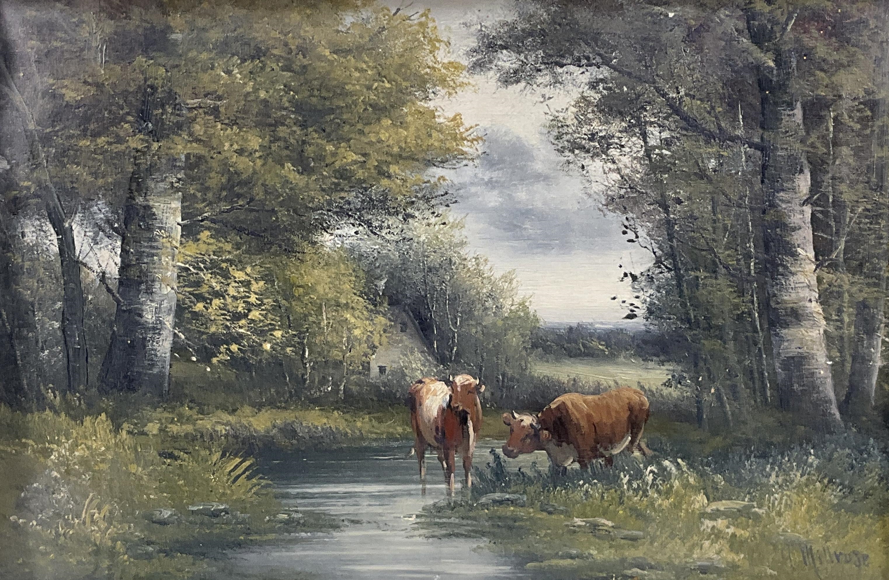 Andrew Melrose | pastoral Landscape | MutualArt