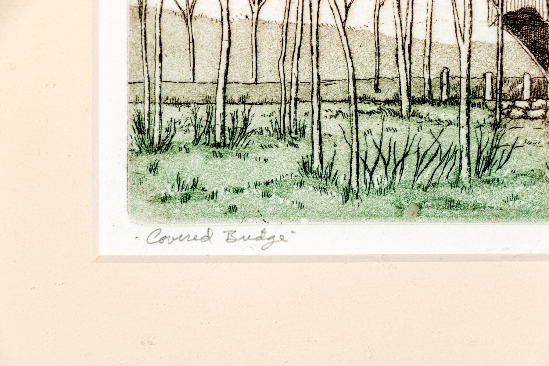 David Olson | Covered Bridge | MutualArt