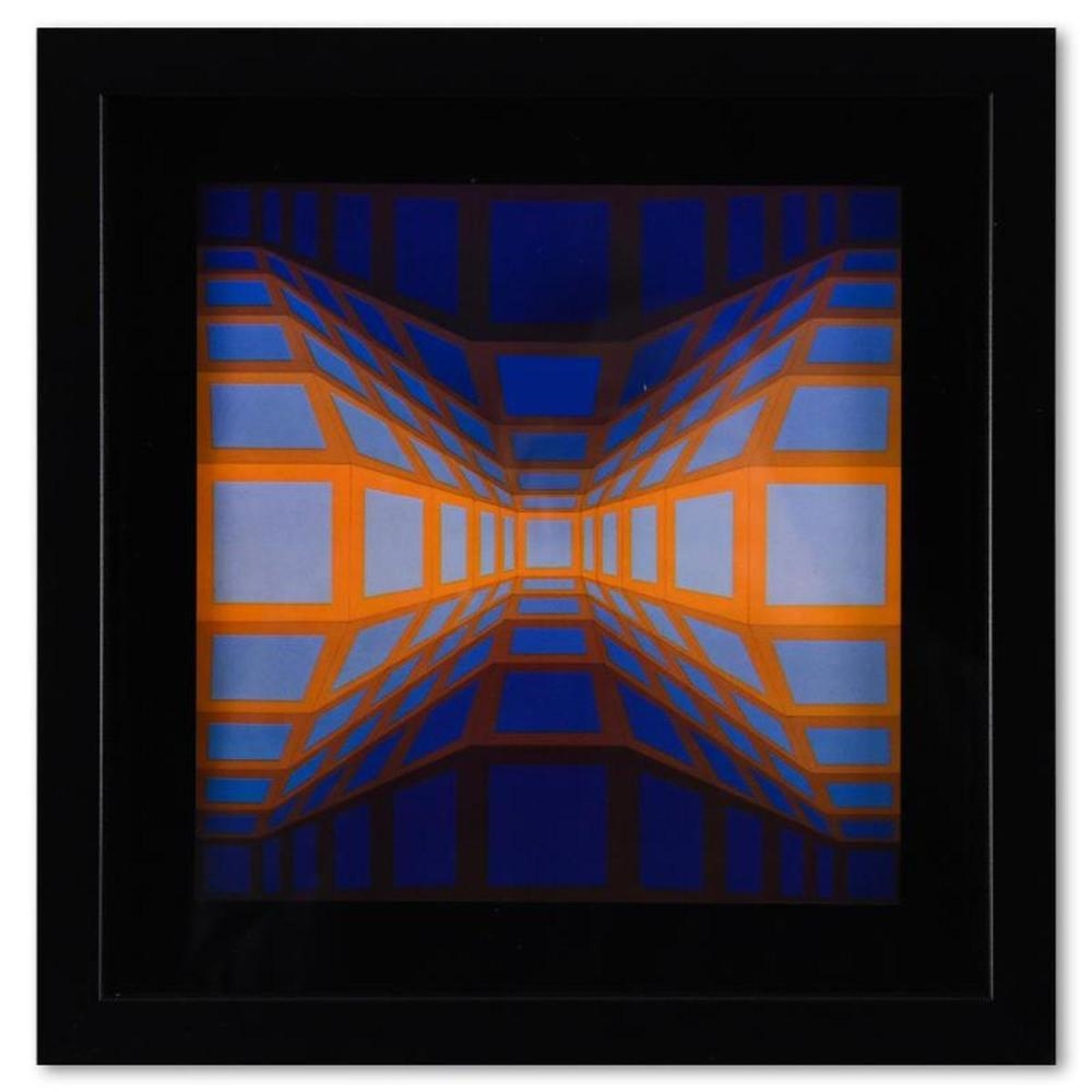 Vasarely Victor | Kek - Eg - II de la serie Structures Universelles Du ...