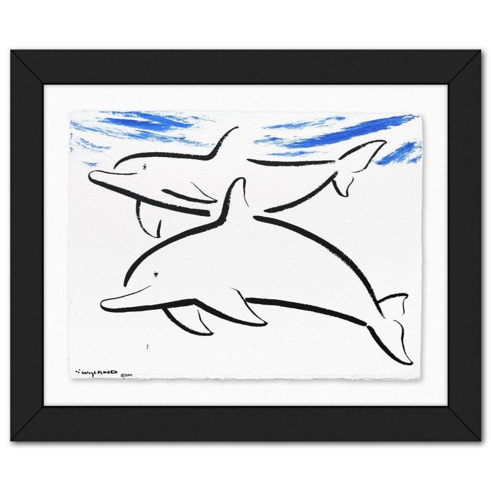 Robert Wyland | Two Dolphins | MutualArt