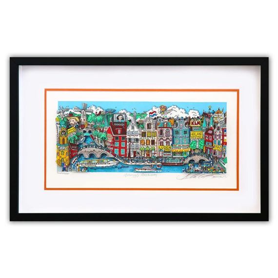 Charles Fazzino | Alluringly Amsterdam | MutualArt