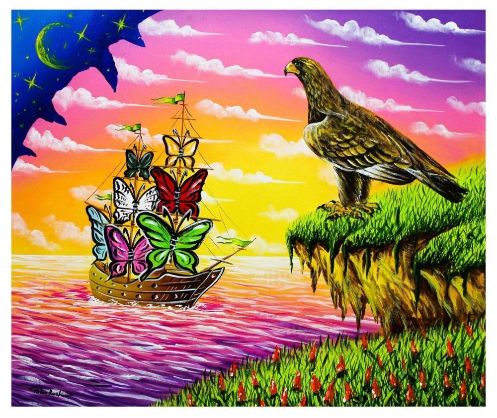 Eugene Poliarush | Sunset Arrival | MutualArt