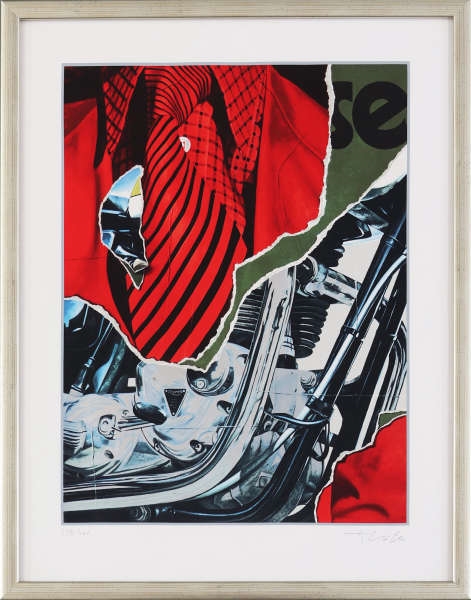 Fritz Köthe | Motor und roter Anzug (1980) | MutualArt