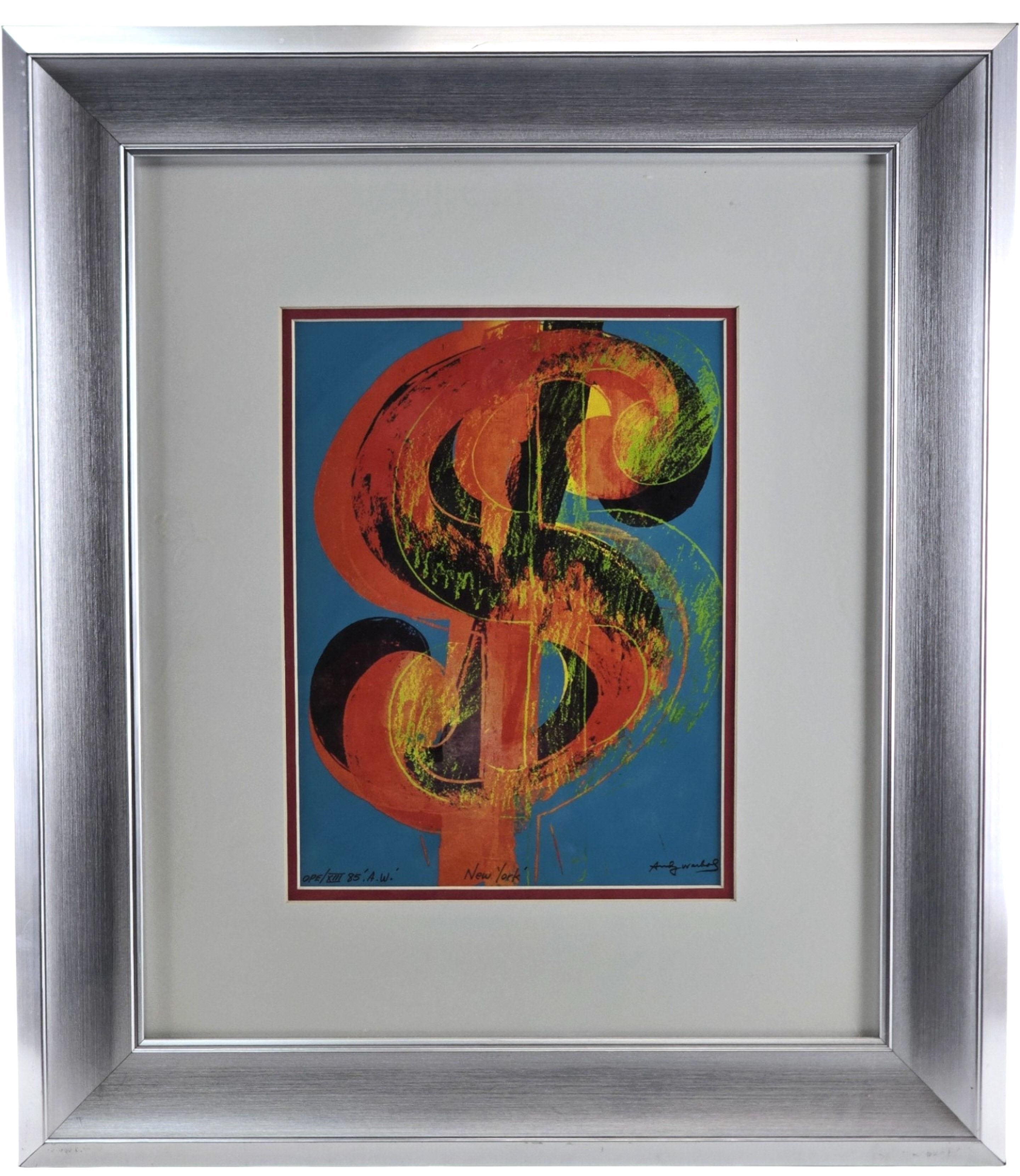 Andy Warhol | Dollar Sign, (1981) | MutualArt