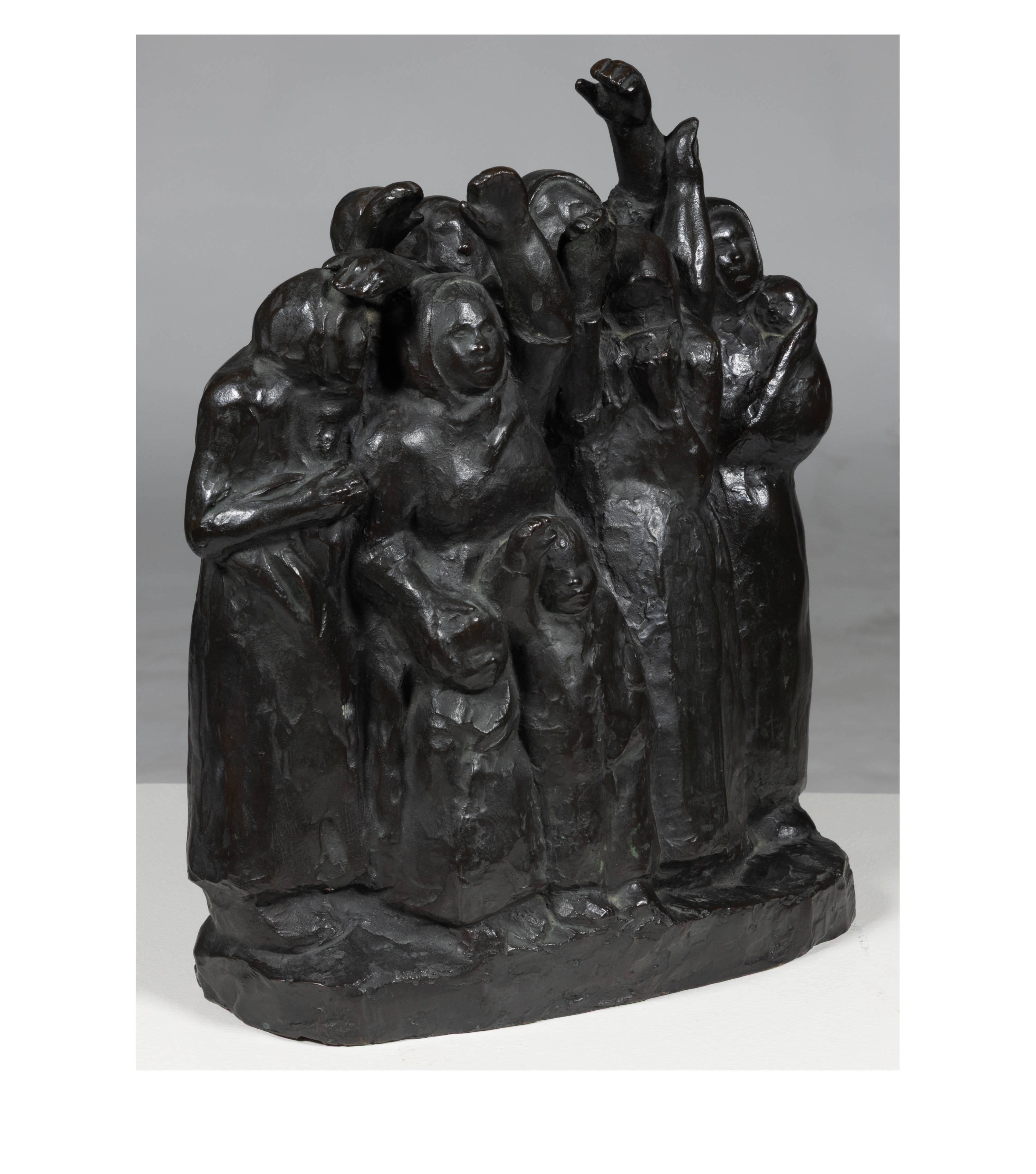 Käthe Kollwitz | Abschiedwinkende Soldatenfrauen II (1937 - 1938 ...