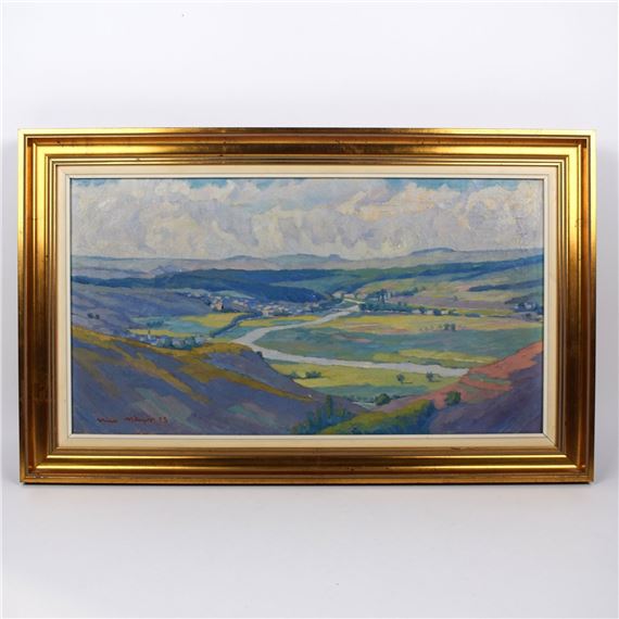 Nico Klopp | The Moselle at Remich (1923) | MutualArt
