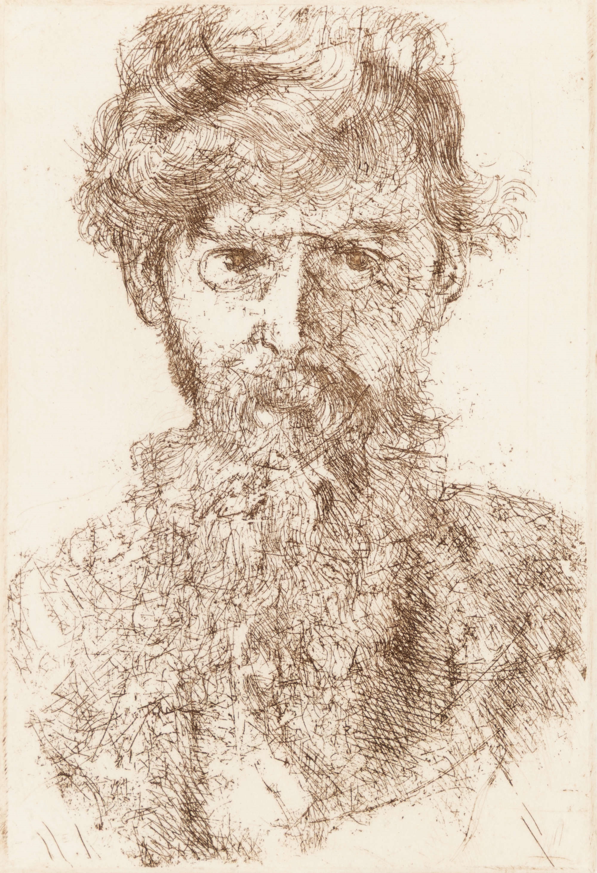 William Orpen | Portrait of George Russell | MutualArt