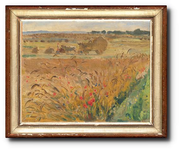 Jakub Obrovský | Sklizeň obilí (1939) | MutualArt