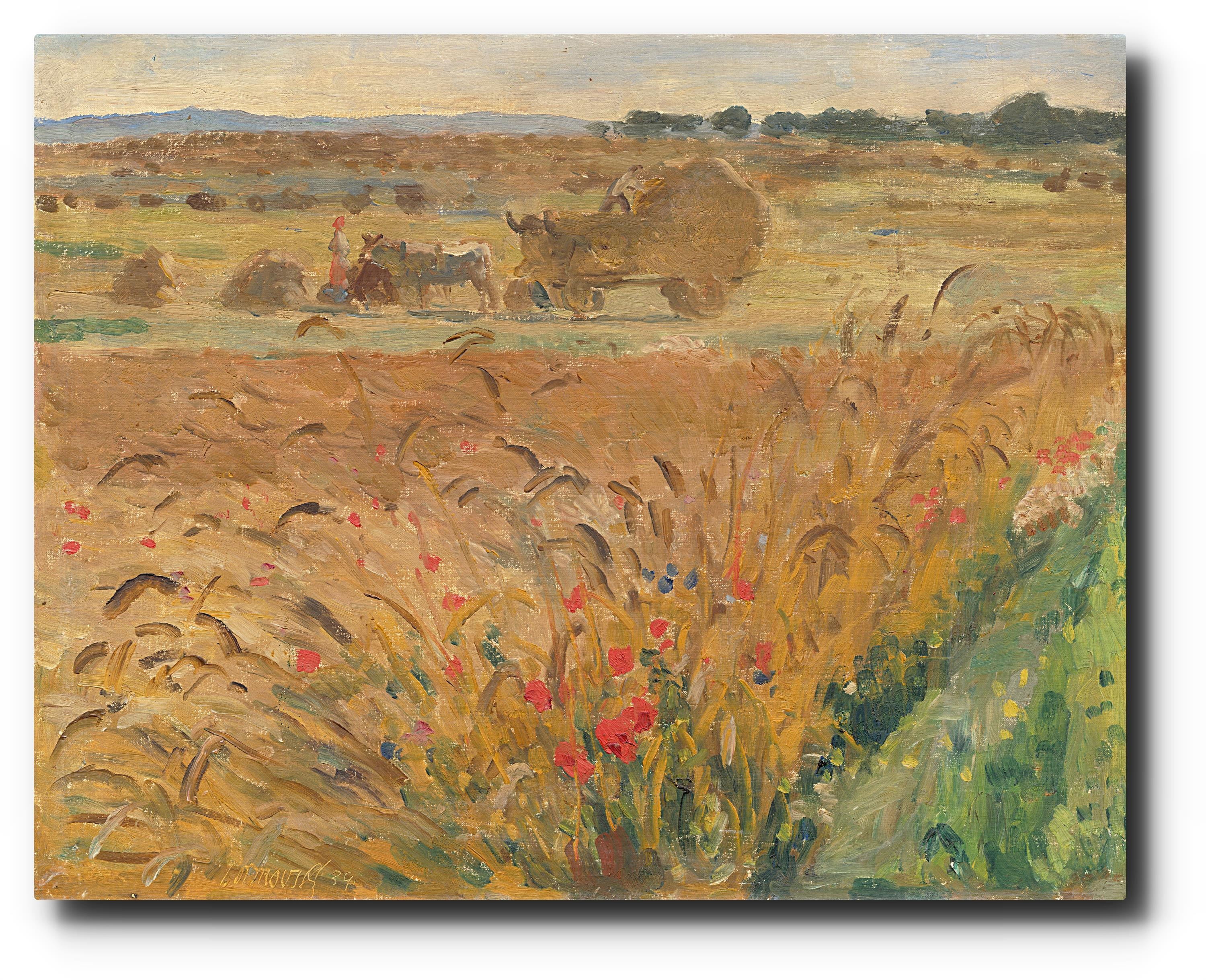Jakub Obrovský | Sklizeň obilí (1939) | MutualArt