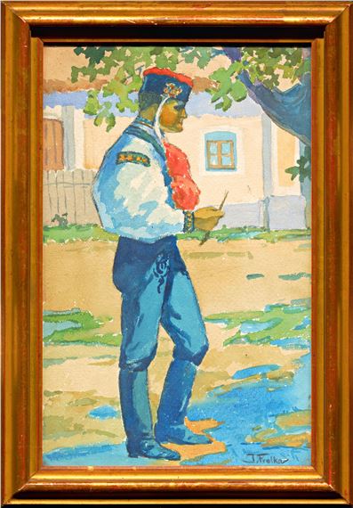 Antoš Frolka | Hanák v kroji | MutualArt