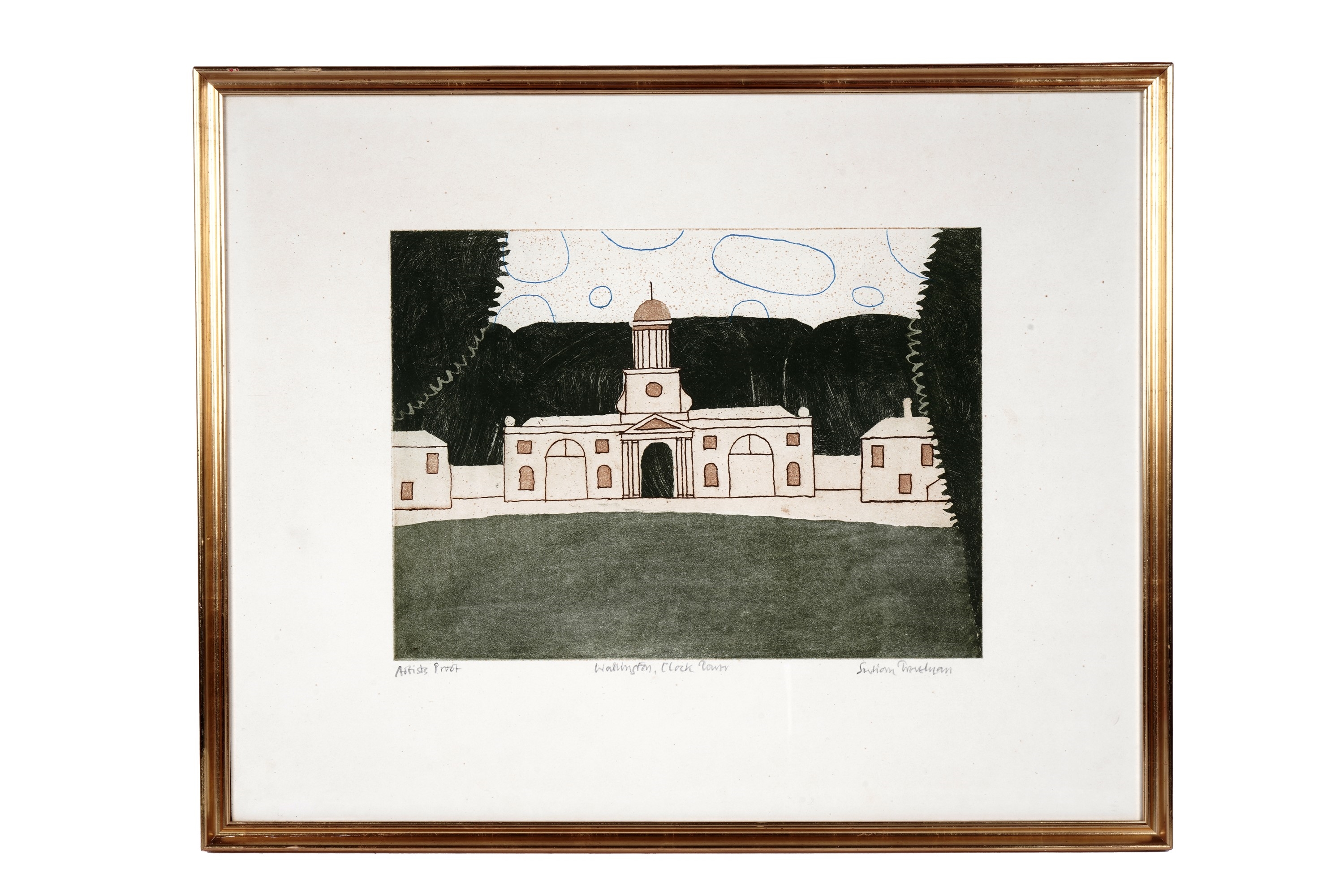 Julian Trevelyan | Wallington, Clock Tower | MutualArt