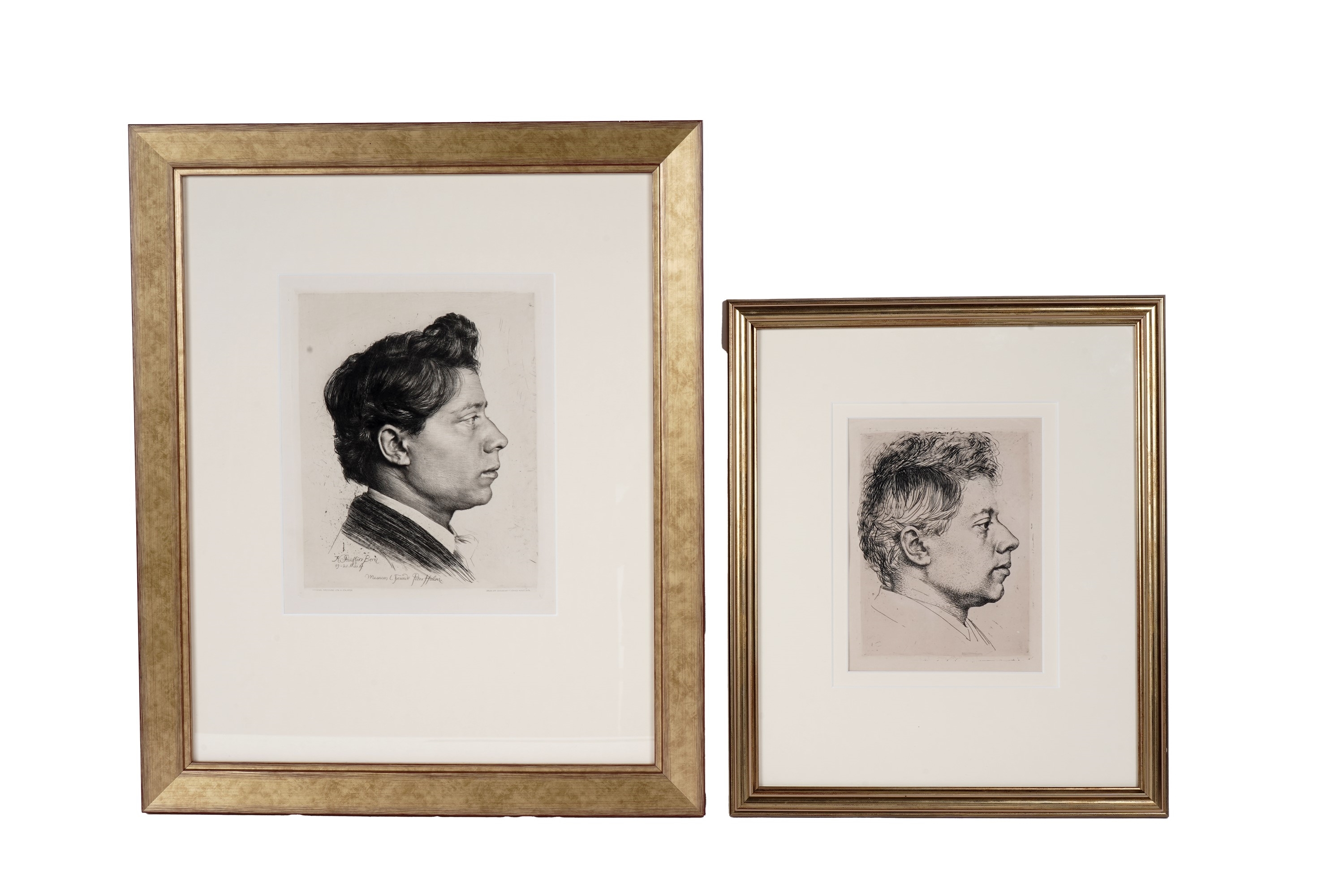 Karl Stauffer | Portraits of Peter Halm | MutualArt