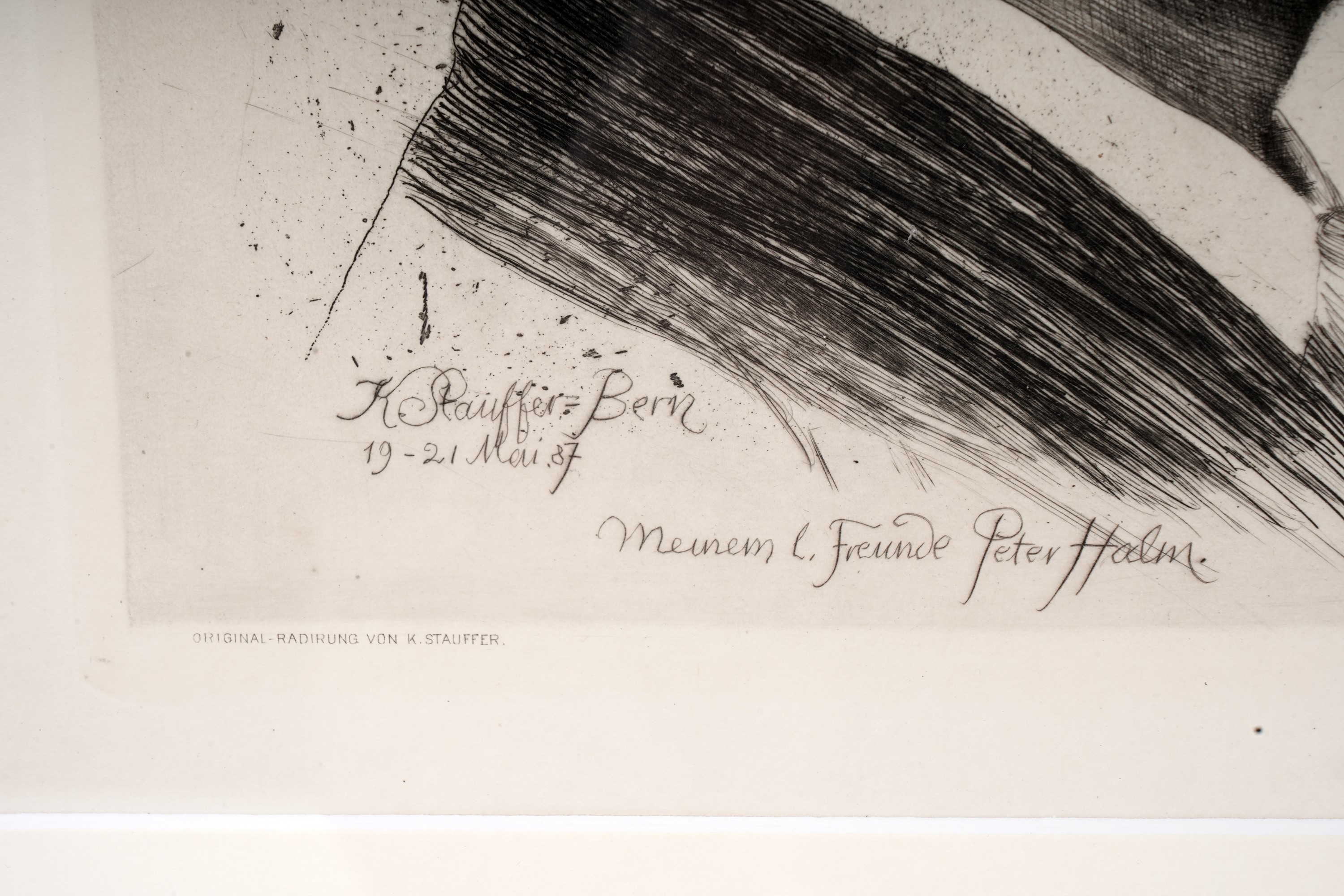 Karl Stauffer | Portraits of Peter Halm | MutualArt