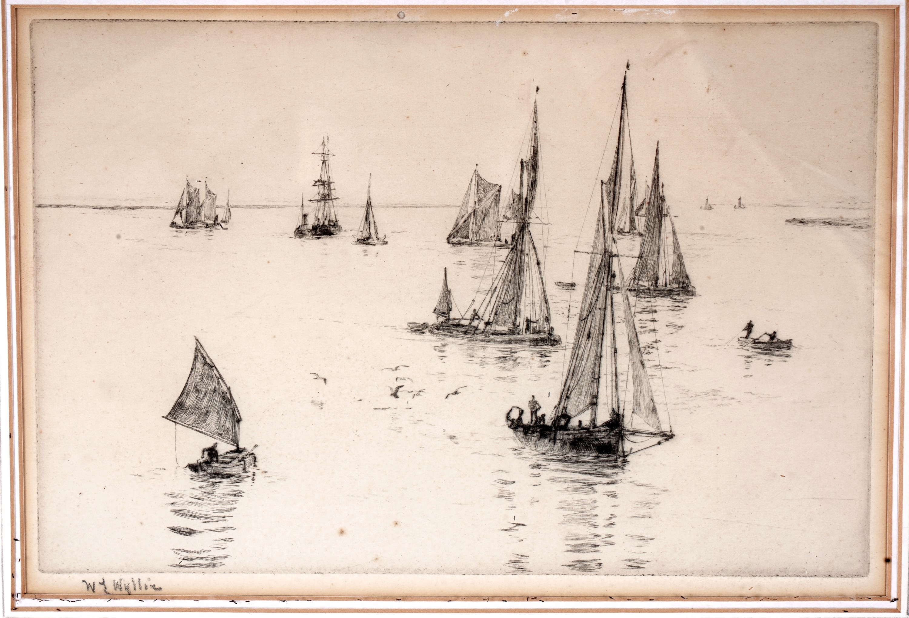 William Lionel Wyllie | Sailboats | MutualArt