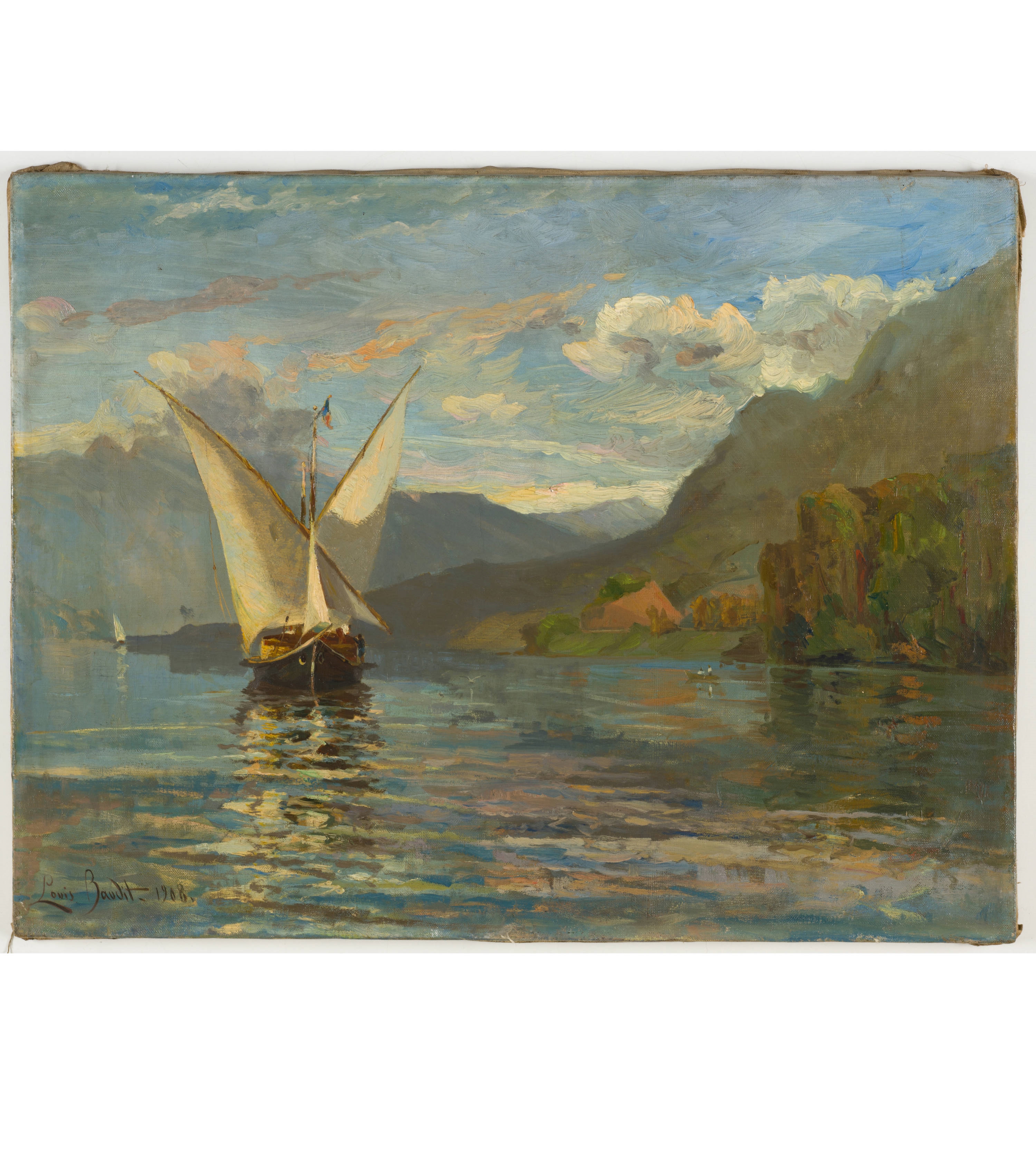 Louis Baudit | Le Bouveret (1908) | MutualArt