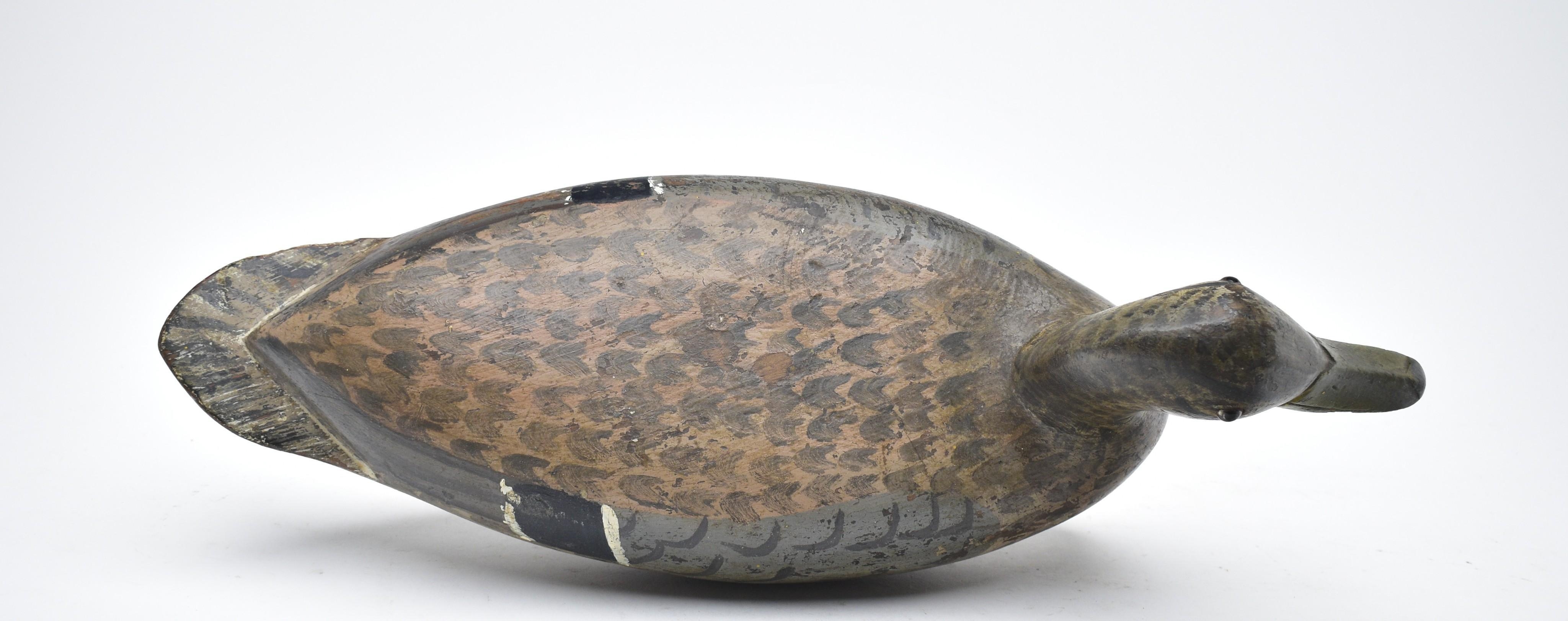 G. Bert Graves | Hollow carved mallard hen, retains the original Graves ...