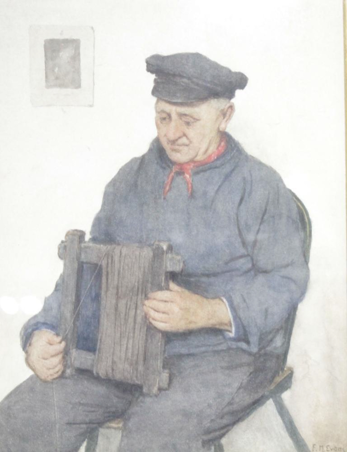 Frederick James McNamara Evans | Old Fisherman | MutualArt