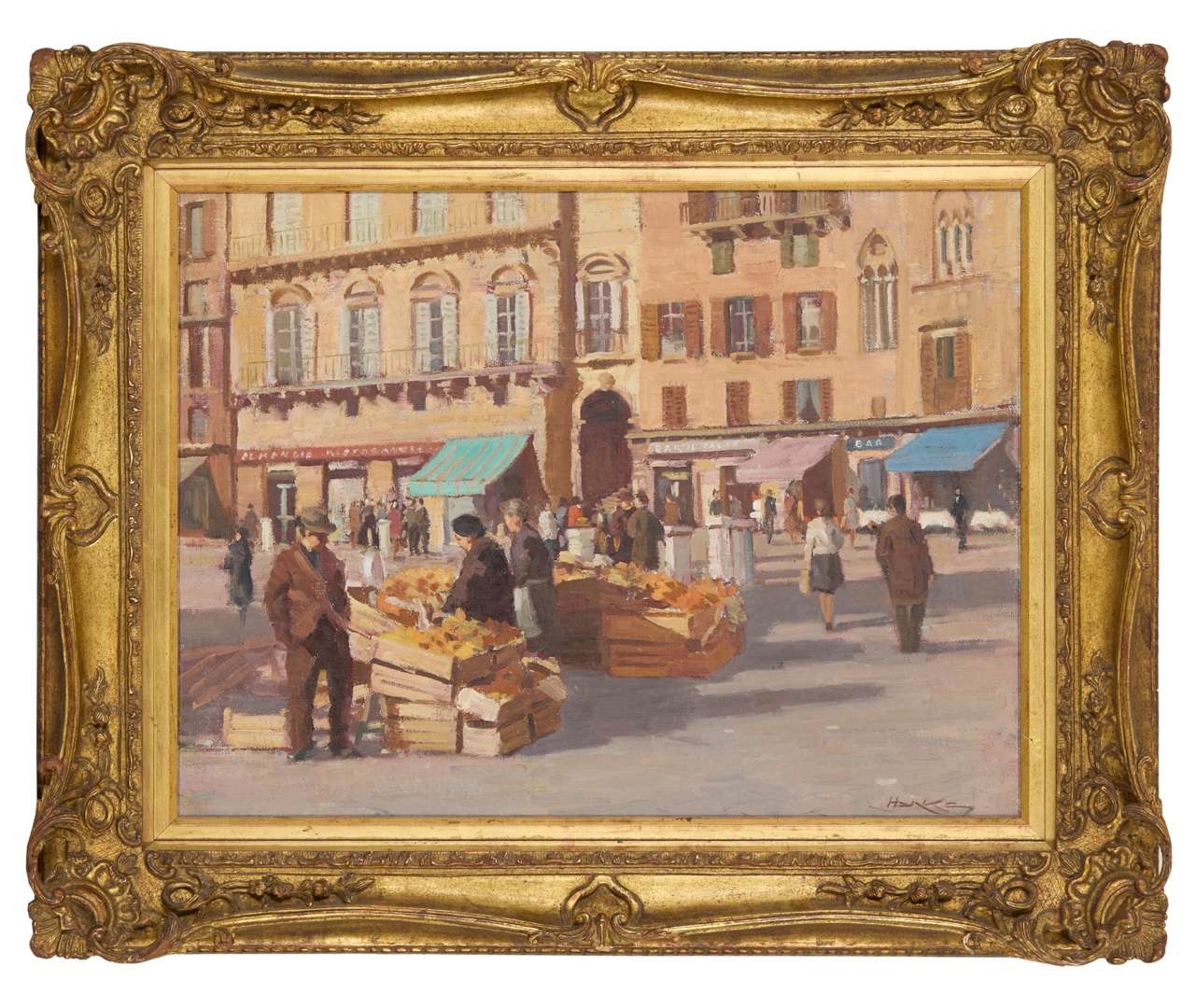 Henry Hanke | FRUIT STALL, SIENA | MutualArt