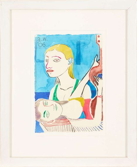 Adrian Wiszniewski | LITTLE BATHER (6) | MutualArt