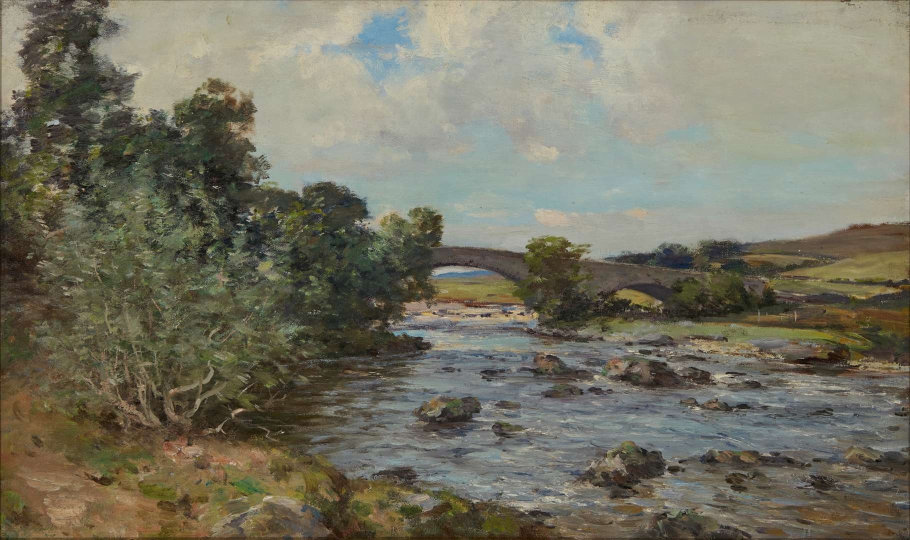 Joseph Morris Henderson | BRIDGE OVER THE SHALLOWS | MutualArt