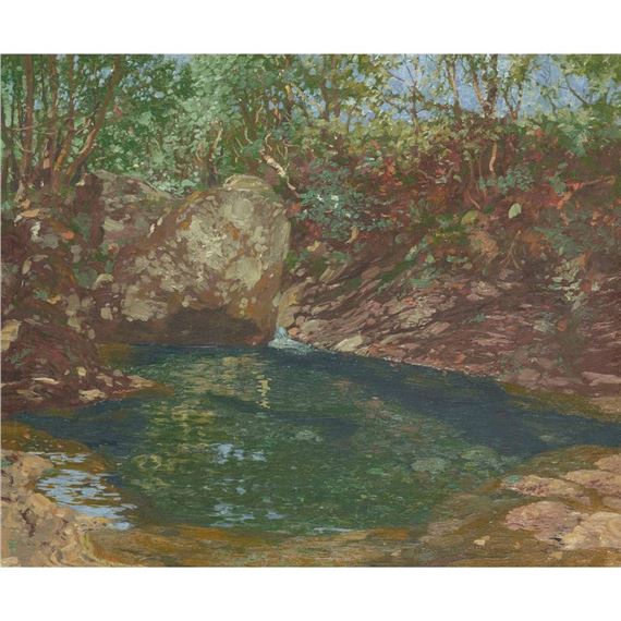 George Houston | THE SALMON POOL | MutualArt