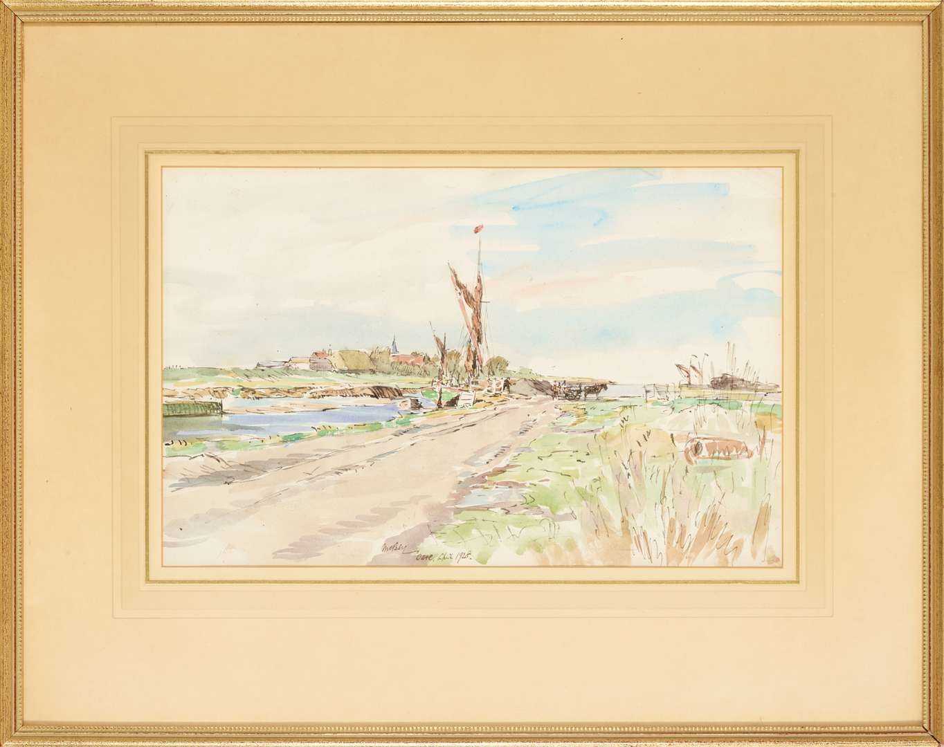 James McBey | OARE CREEK (1928) | MutualArt
