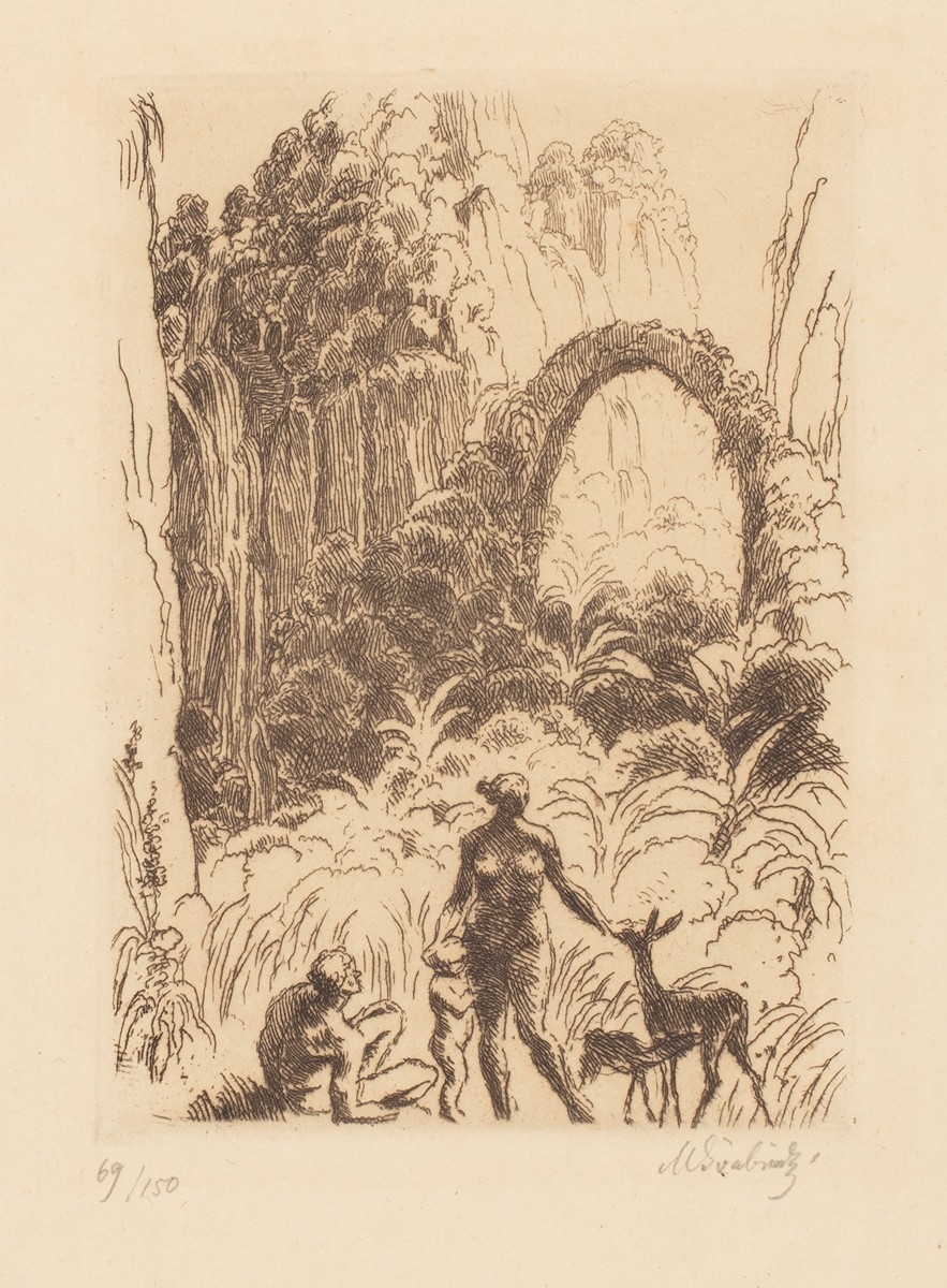 Max Švabinský | Idyla I (1922) | MutualArt