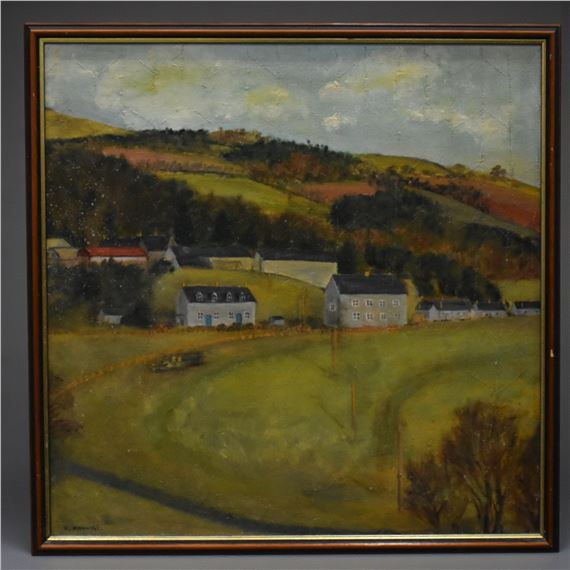 John R. Maxwell | pastoral landscape painting | MutualArt